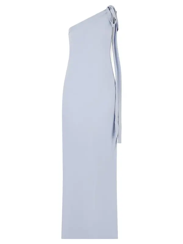 Bernadette Alexander One-shoulder Gown - Blue