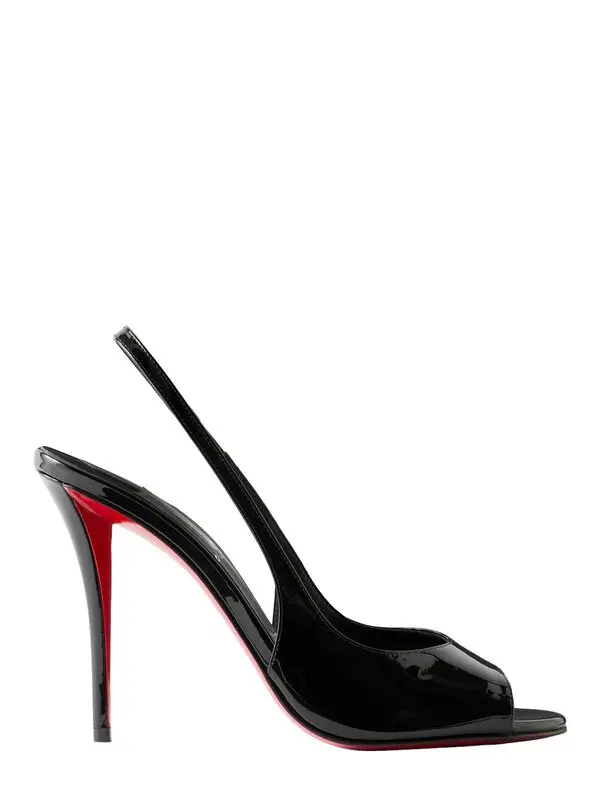 CHRISTIAN LOUBOUTIN Sofia Z 100 Slingback Sandals - Black