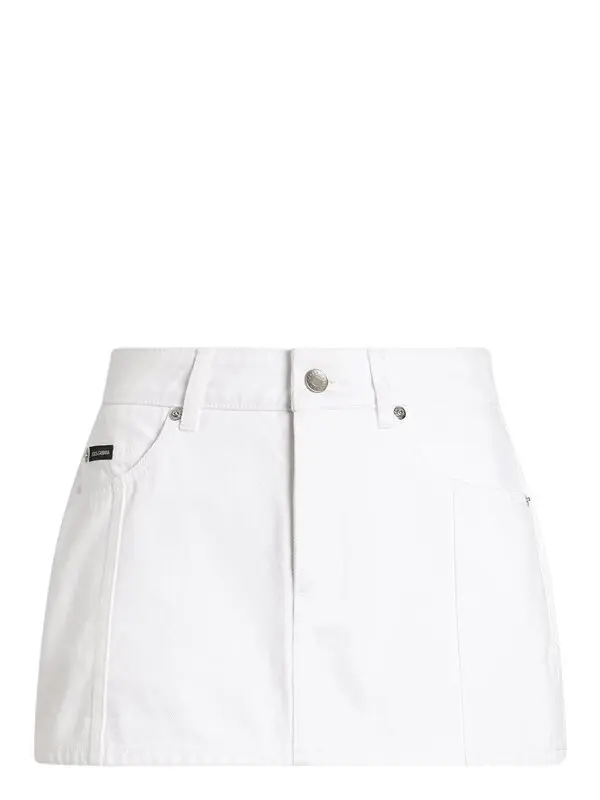Dolce & Gabbana Denim Miniskirt - Multicolor