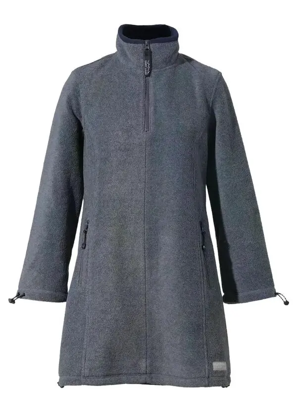 Sandy Liang Fleece Mini Dress - Grey