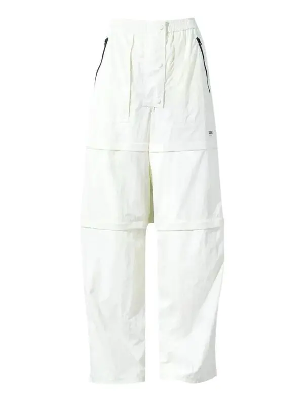 PUSHBUTTON Detachable Three-way Trousers - White
