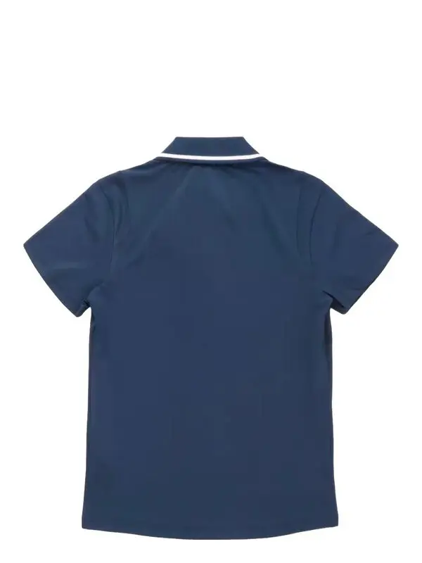 MALBON Paloma Tipped Polo Shirt - Blue