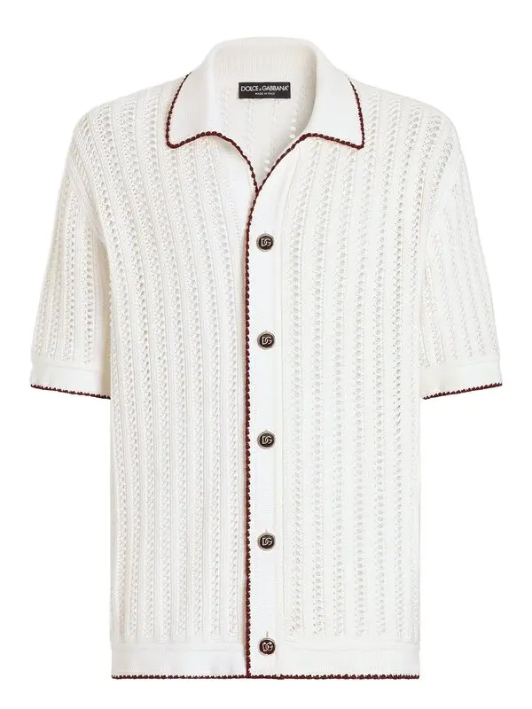 Dolce & Gabbana Camicia M/c - White