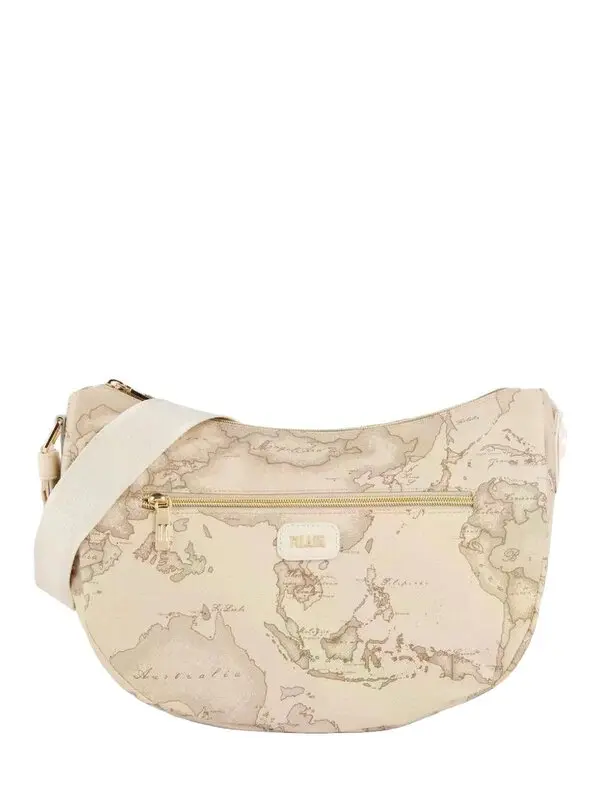 ALVIERO MARTINI 1° CLASSE Geo Classic Shoulder Bag - Neutrals
