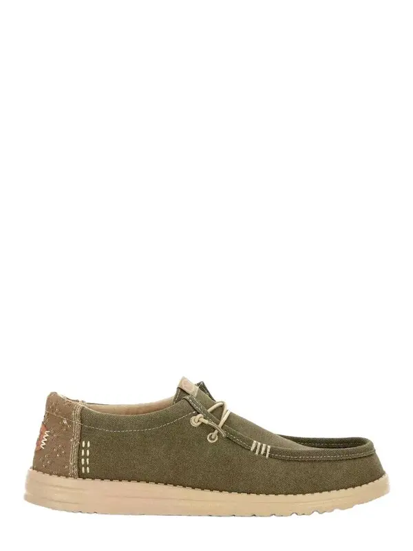 HEY DUDE Lace-up Boat Shoes - Green