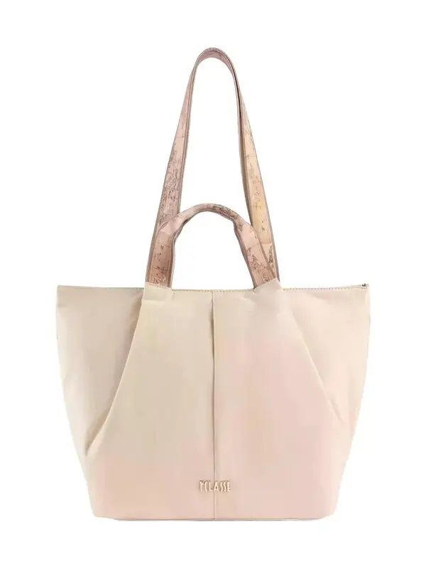 ALVIERO MARTINI 1° CLASSE Geo Map Print Tote Bag - Neutrals