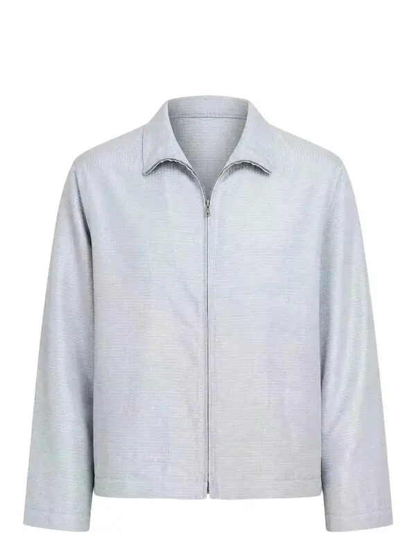 RANRA Ripstop Zip-up Jacket - Blue
