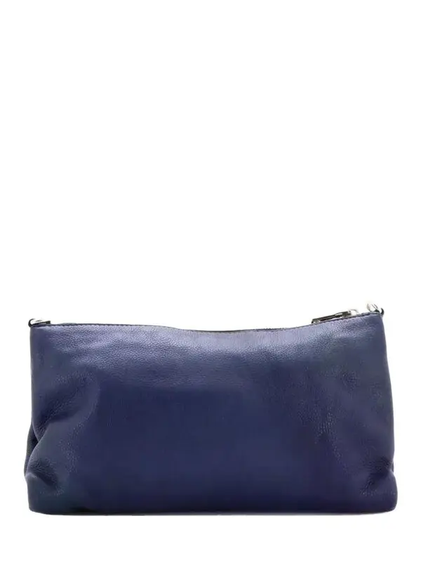 Prada Vitello Daino Mini Crossbody Bag - Blue