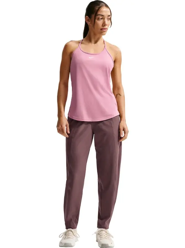 Nike Dri-fit Mid-rise Woven Pants - Purple