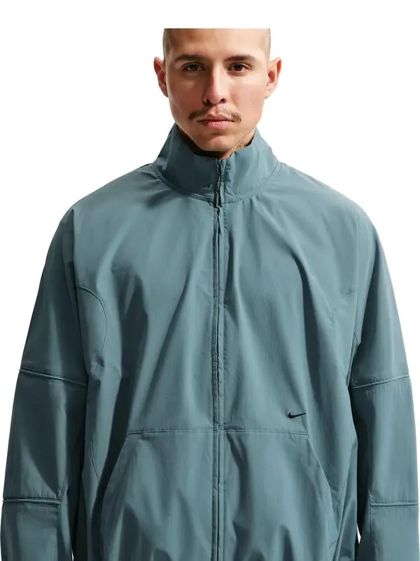Nike Tech Helios Dri-fit Full-zip Jacket - Grey
