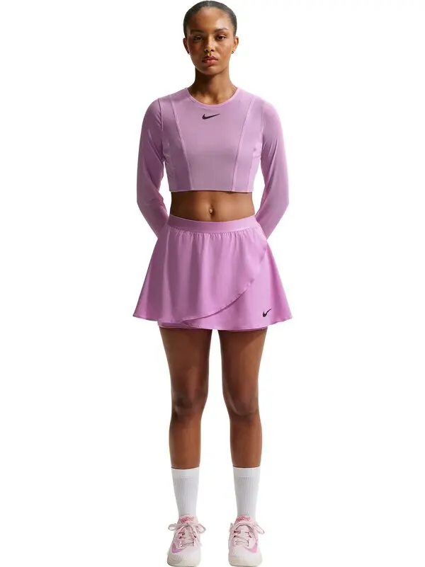 Nike Court Slam Dri-fit High-waisted Tennis Skirt - Purple
