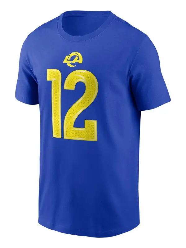 Nike Puka Nacua Los Angeles Rams Nfl T-shirt - Blue