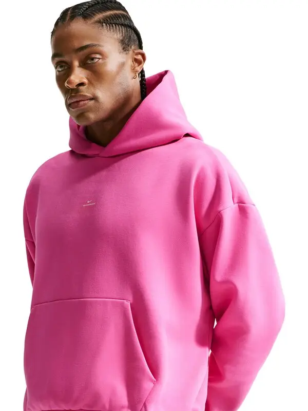 Nike Standard Issue Therma-fit Brushed Basketball Pullover Hoodie - Pink