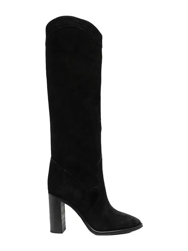 Saint Laurent Kate Knee-high Boots - Black