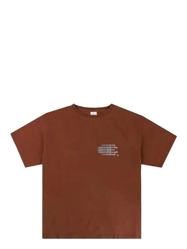 ERIC EMANUEL Logo-print T-shirt - Brown