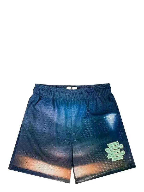 ERIC EMANUEL Basic Mesh Shorts - Blue
