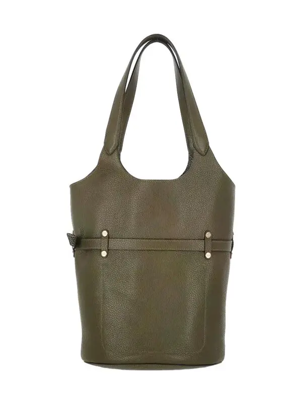 Borbonese Small Premiere Shoulder Bag - Green