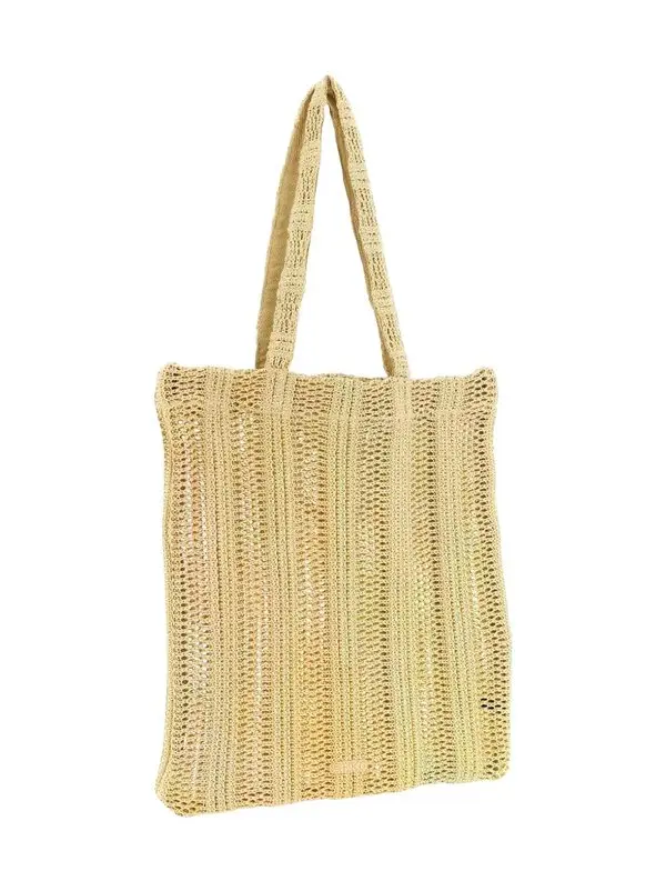 Pinko Logo Shoulder Bag - Neutrals