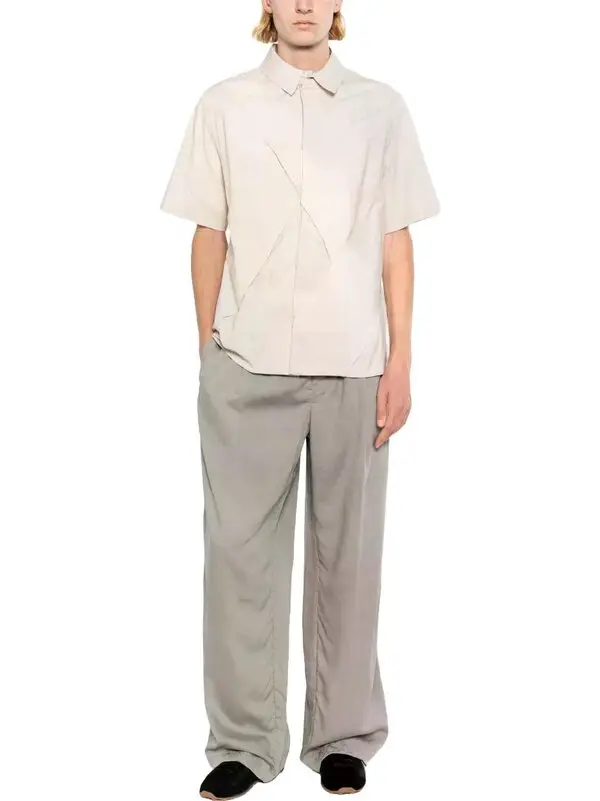 Our Legacy Elasticated Pleated Trousers - Grey