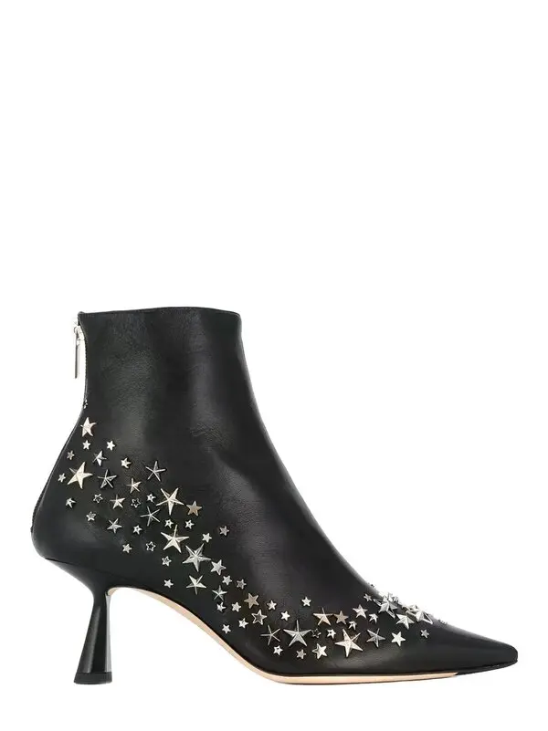 JIMMY CHOO Kix Star-embellished Boots - Black