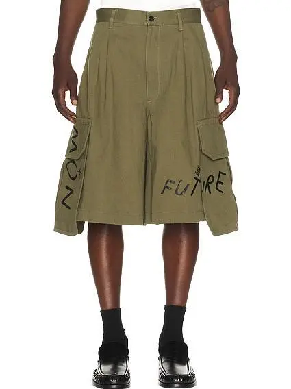 Comme Des Garçons Cargo Shorts - Khaki