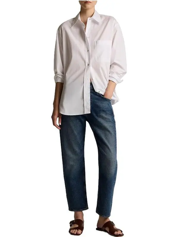 Vince Citizens Of Humanity Winslow Low-rise Boyfriend Jean In Faded Indigo - Denim