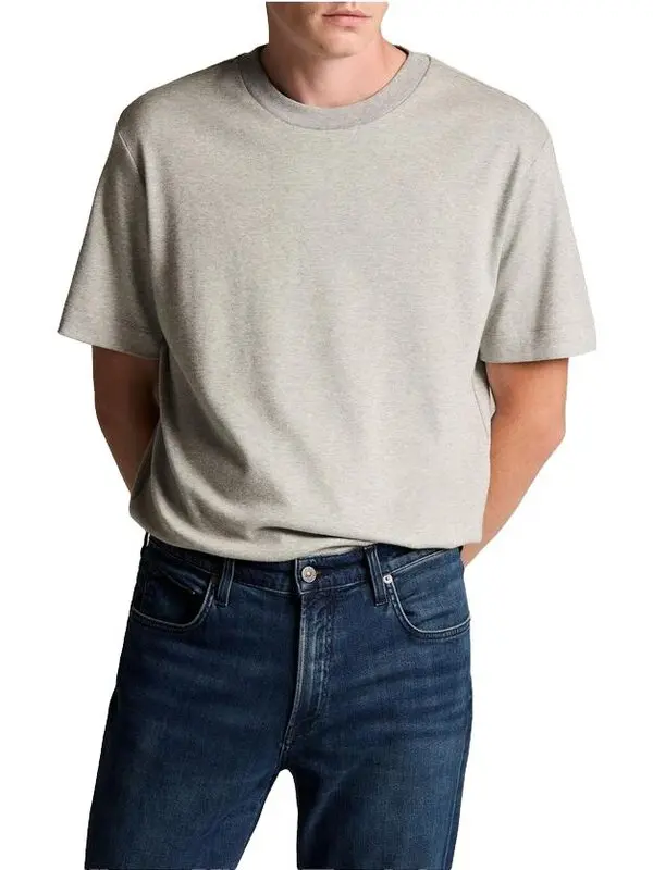 Vince Peached Cotton Jersey T-shirt - Gray