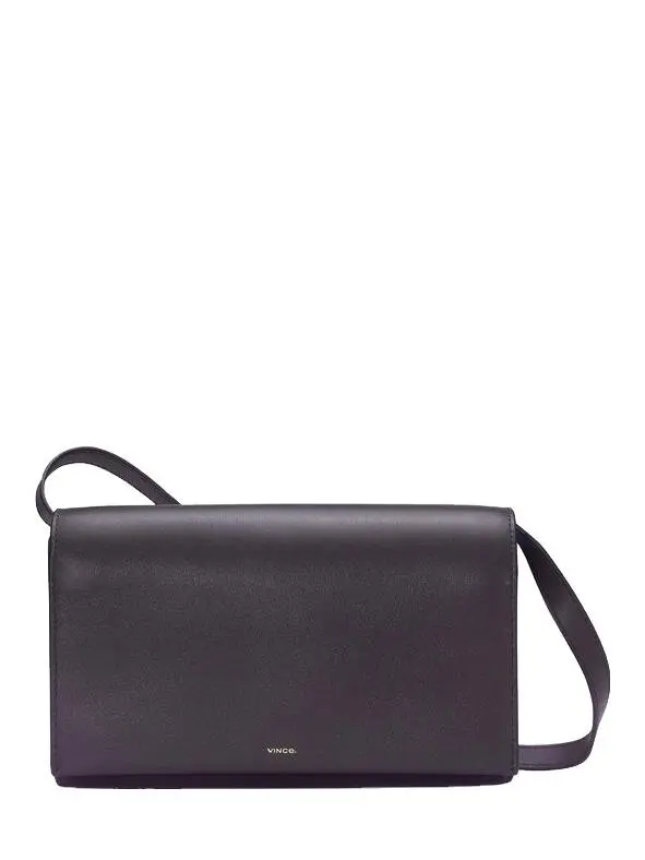 Vince Nappa Leather Crossbody Wallet - Red