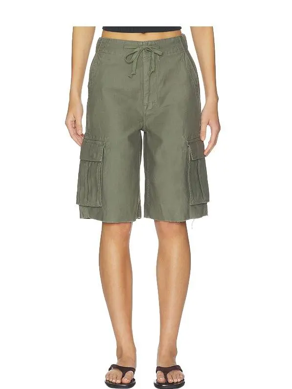MOTHER The Free Fall Short Fray Cargo Shorts - Sir Yes Sir
