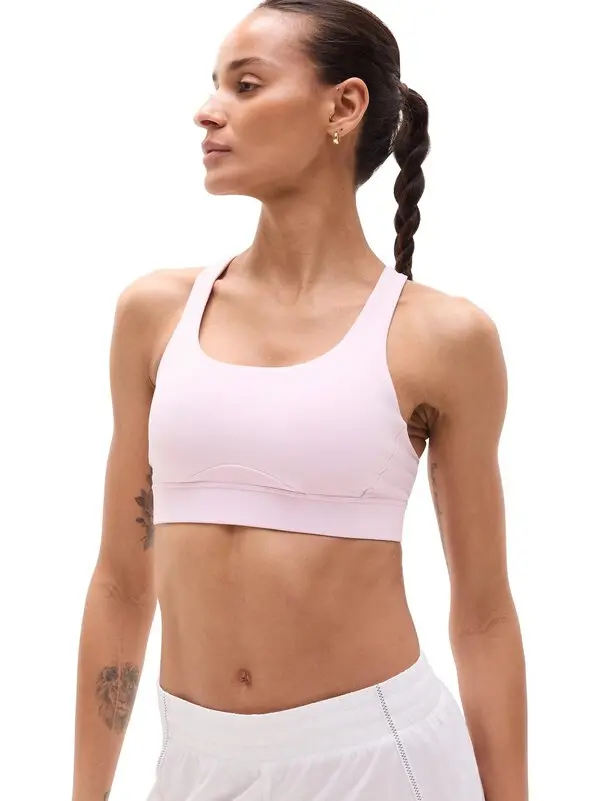 Athleta Interval Sports Bra A-c - Ballet
