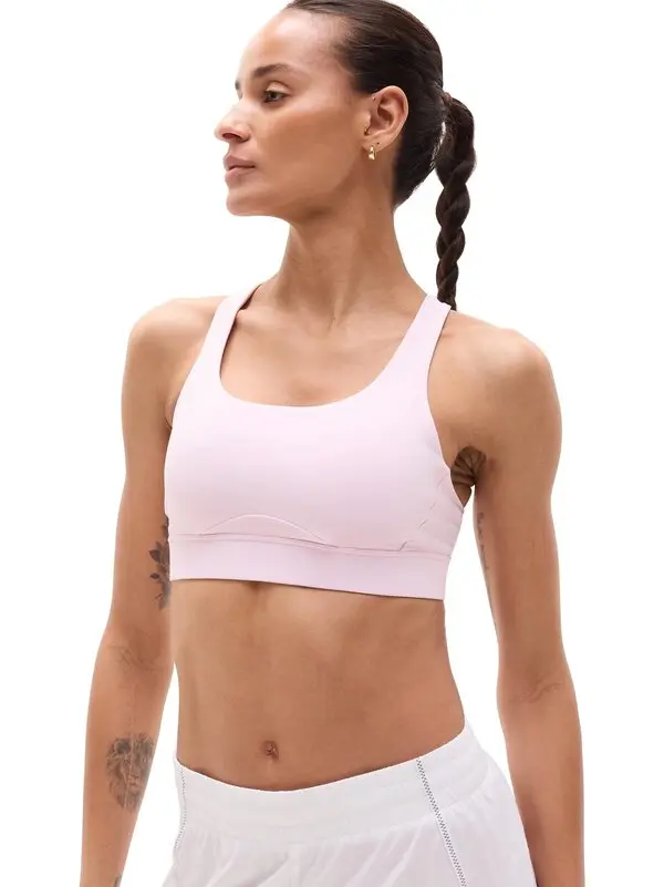 Athleta Interval Sports Bra A-c - Ballet