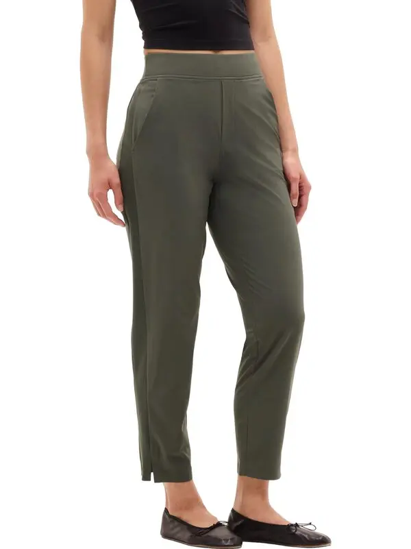 Athleta Brooklyn Mid Rise Ankle Pant - Jungle