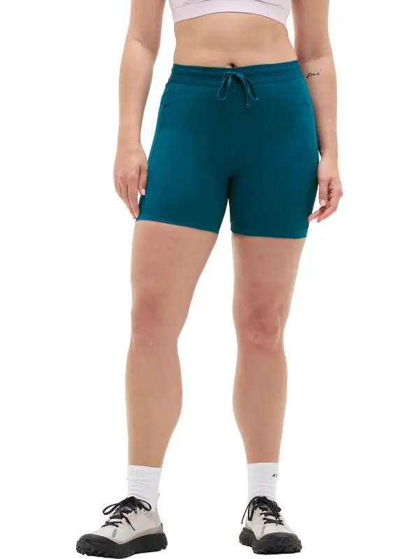 Athleta Run Club 5" Performance Short - Coastal Teal