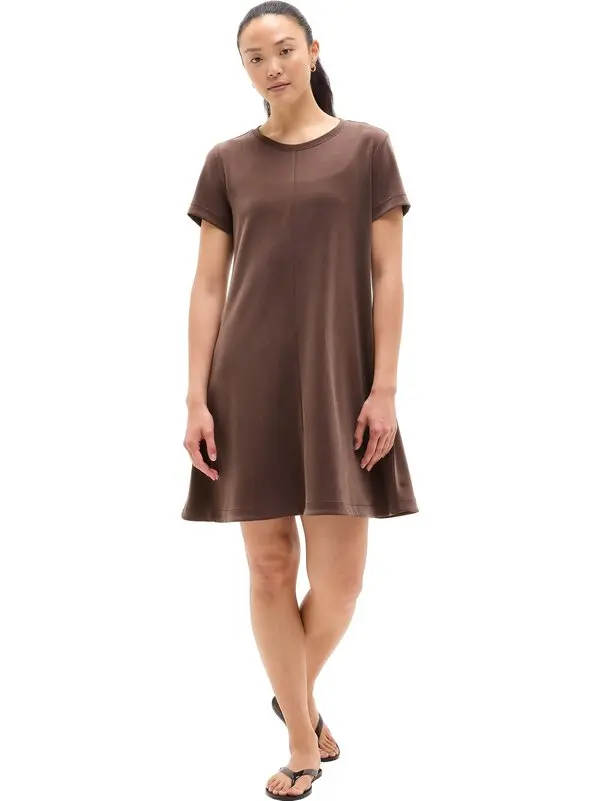 Athleta Seasoft Tee Dress - Woodland
