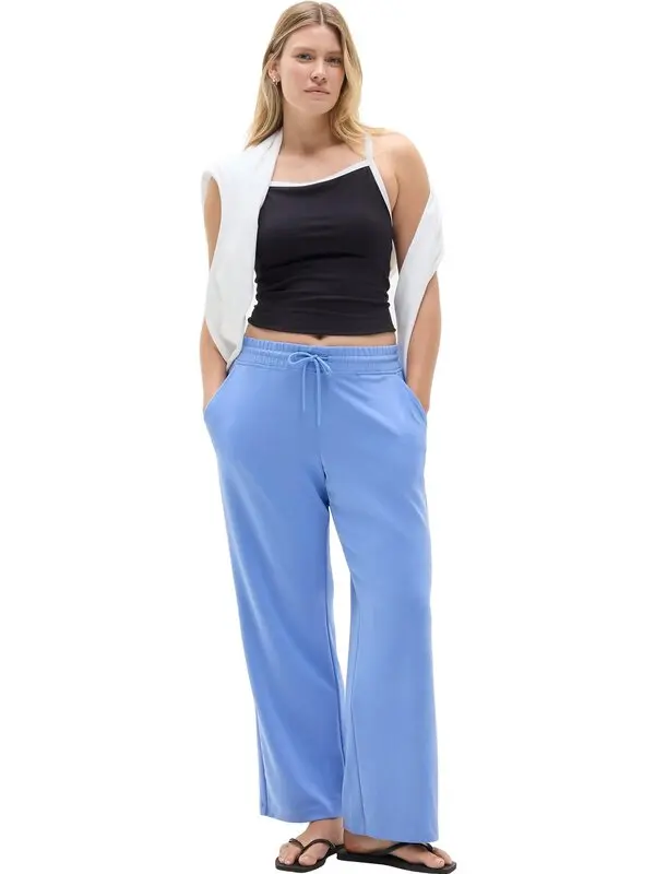Athleta Seasoft Mid Rise Straight Pant - Waterfall