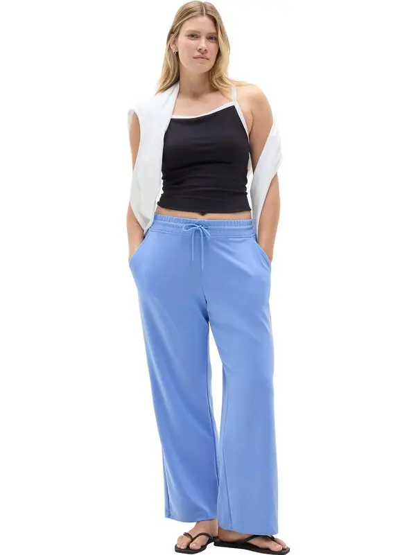 Athleta Seasoft Mid Rise Straight Pant - Waterfall