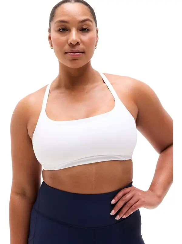 Athleta Invigorate Sports Bra D-dd - Bright White