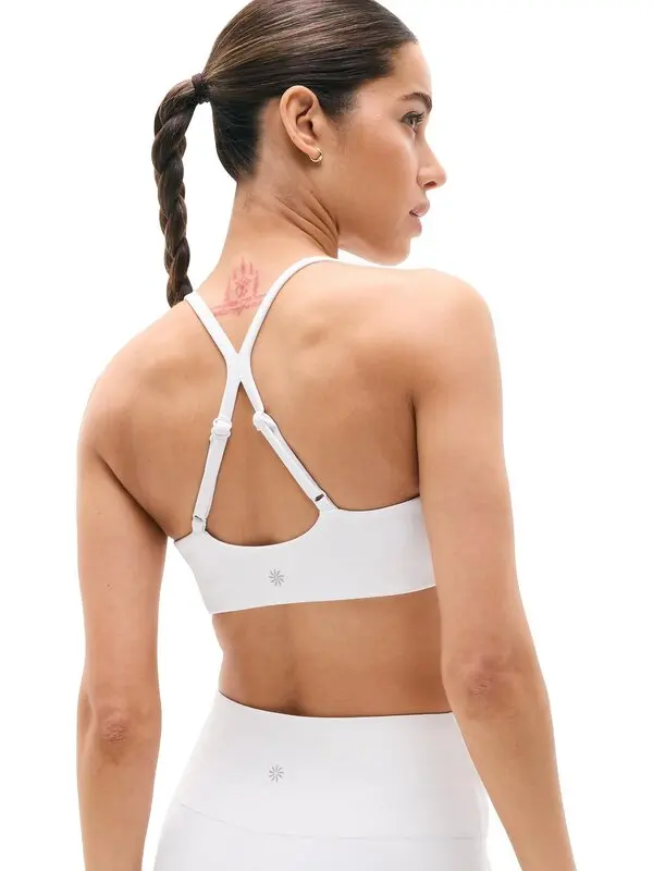 Athleta Invigorate Sports Bra A-c - Bright White