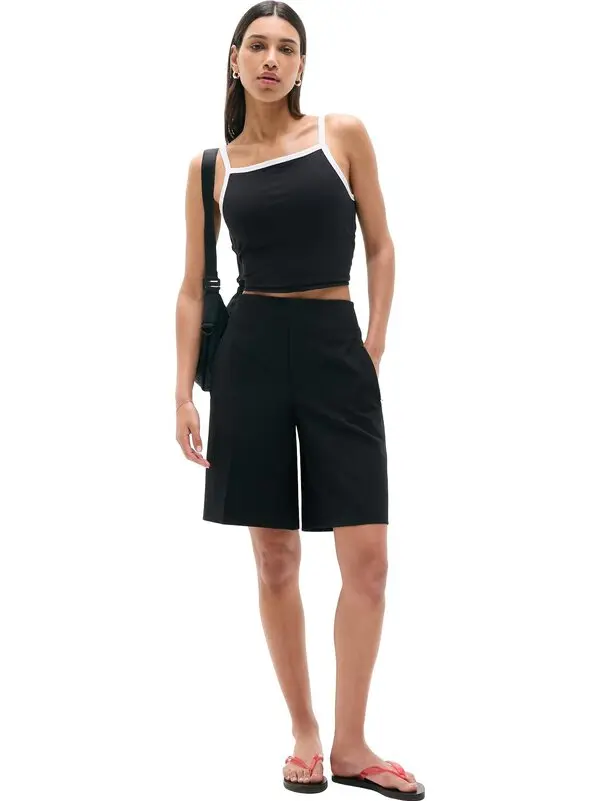 Athleta Endless Bermuda " Shorts - Black