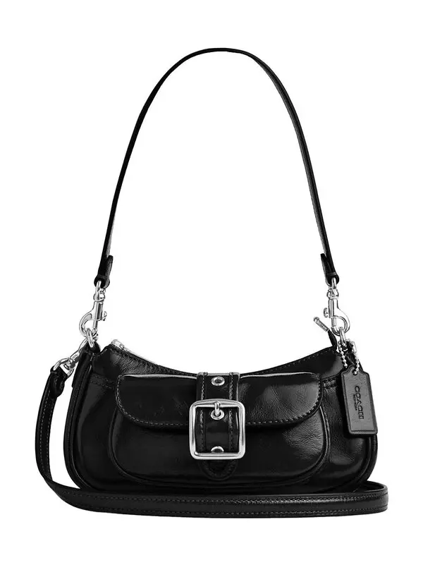 COACH OUTLET Coach Ashton Mini Shoulder Bag - Silver/black