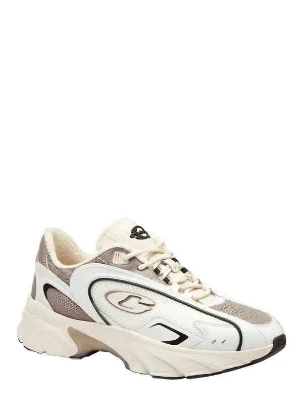 COACH OUTLET Coach Bolt Runner Sneaker - Light Grey Multi