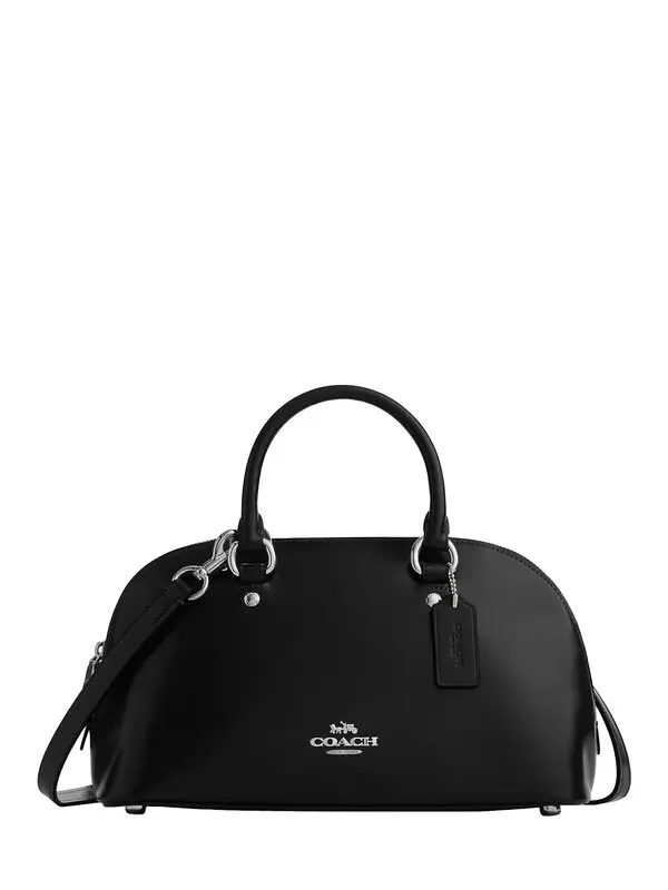 COACH OUTLET Coach Lara Satchel Bag - Silver/black
