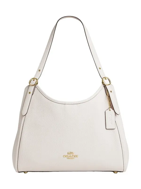 COACH OUTLET Erin Shoulder Bag In Refined Pebble Leather - Gold/chalk