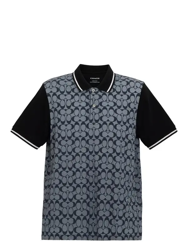 COACH OUTLET Signature Polo - Chambray Signature