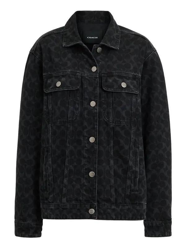 COACH OUTLET Coach Denim Jacket - Black