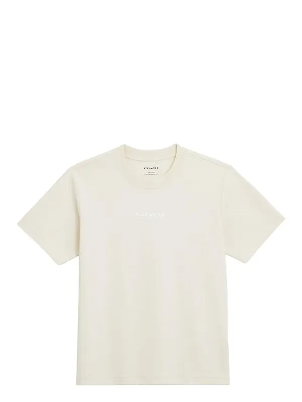 COACH OUTLET Ribbed Knit Top - Cream
