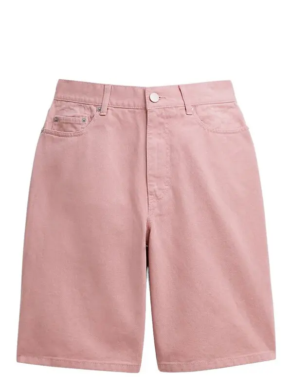COACH OUTLET Denim Skater Shorts - Pink