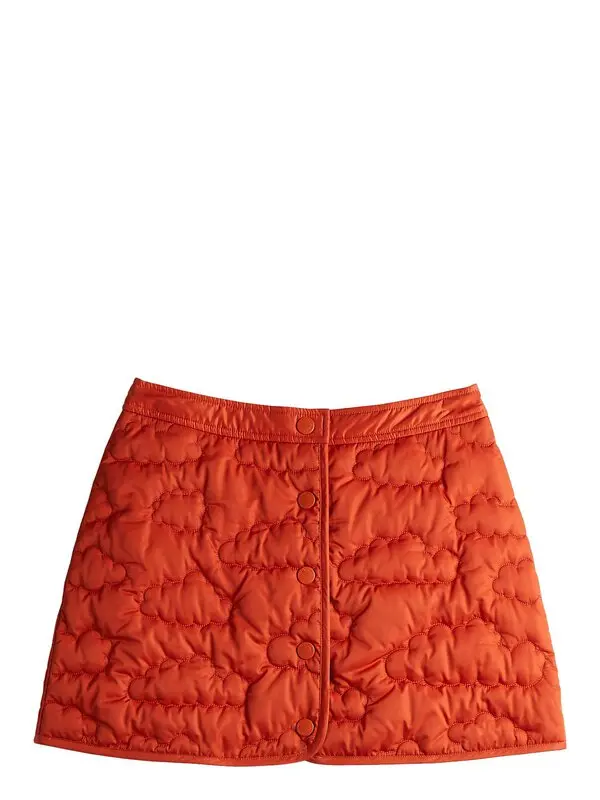 COACHTOPIA Loop Quilted Skirt - Deep Orange