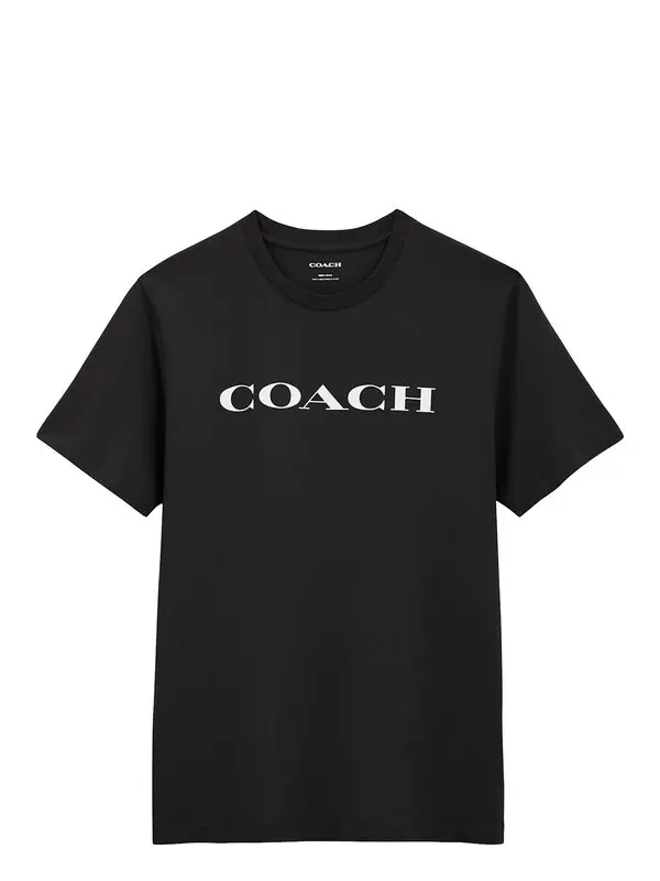 COACH OUTLET Coach Organic Cotton T-shirt - Black