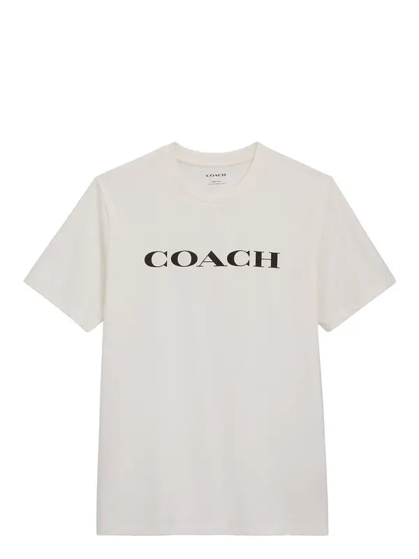 COACH OUTLET Coach Organic Cotton T-shirt - White